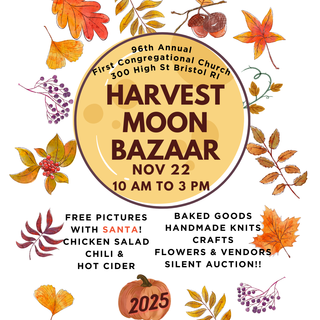 2025 – Harvest Moon Bazaar Vendor Information – First Congregational Church in Bristol